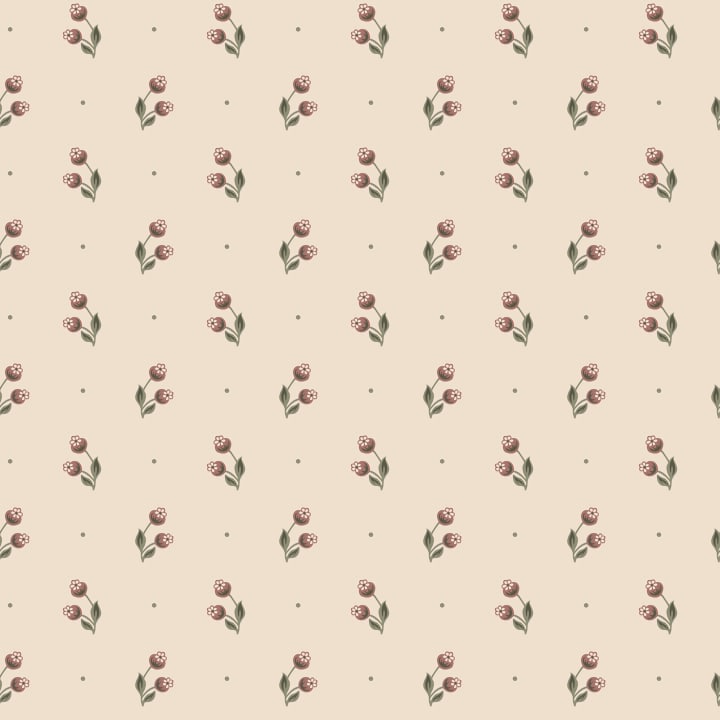 red small pattern wallpaper