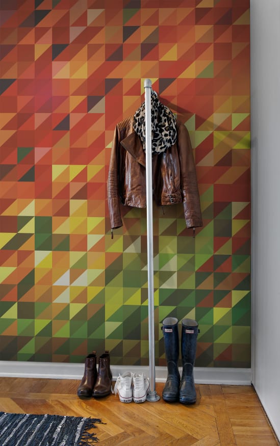 Slanted - Wallpaper | Rebel Walls