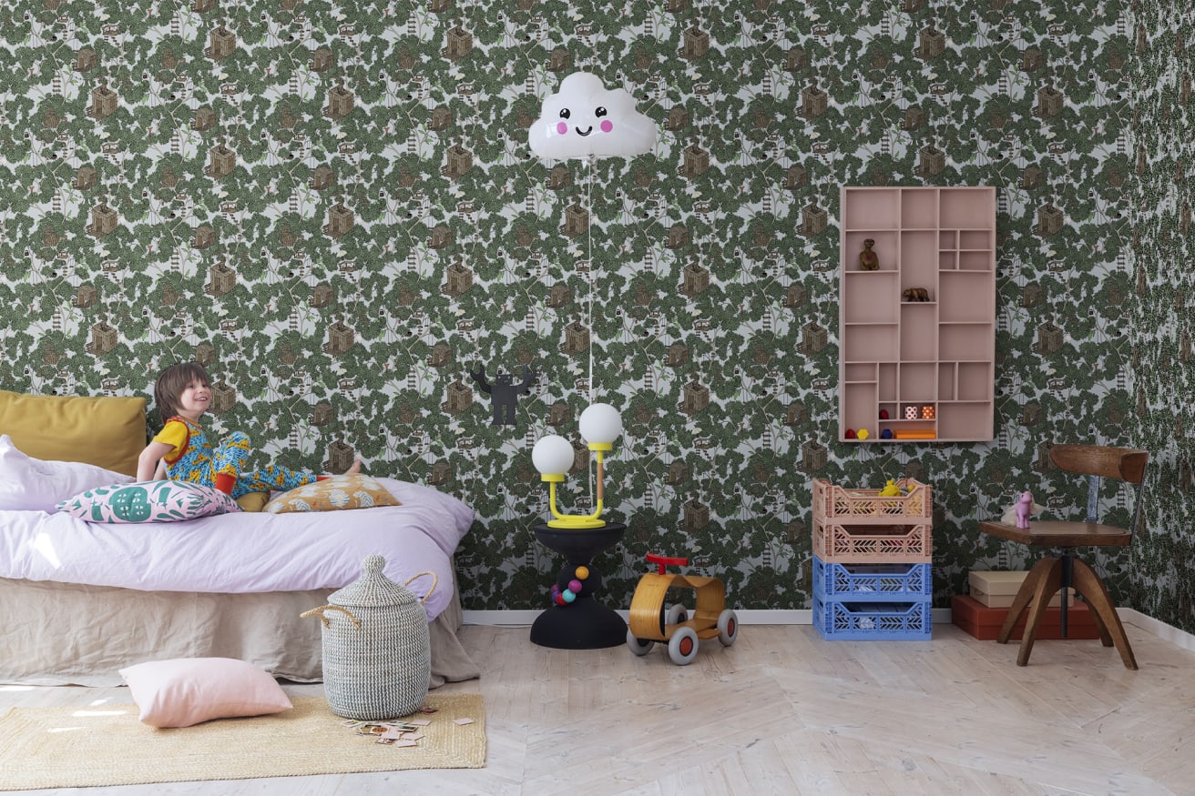 Treehouse Summer - Wallpaper | Rebel Walls