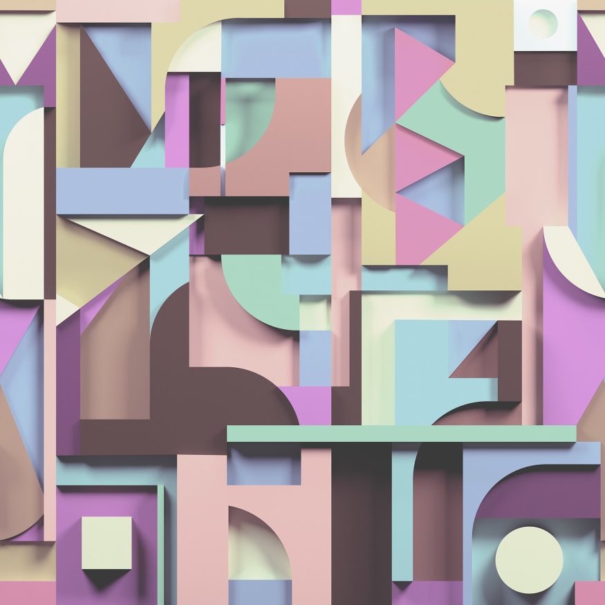 Caroline Pastel - Wallpaper | Rebel Walls