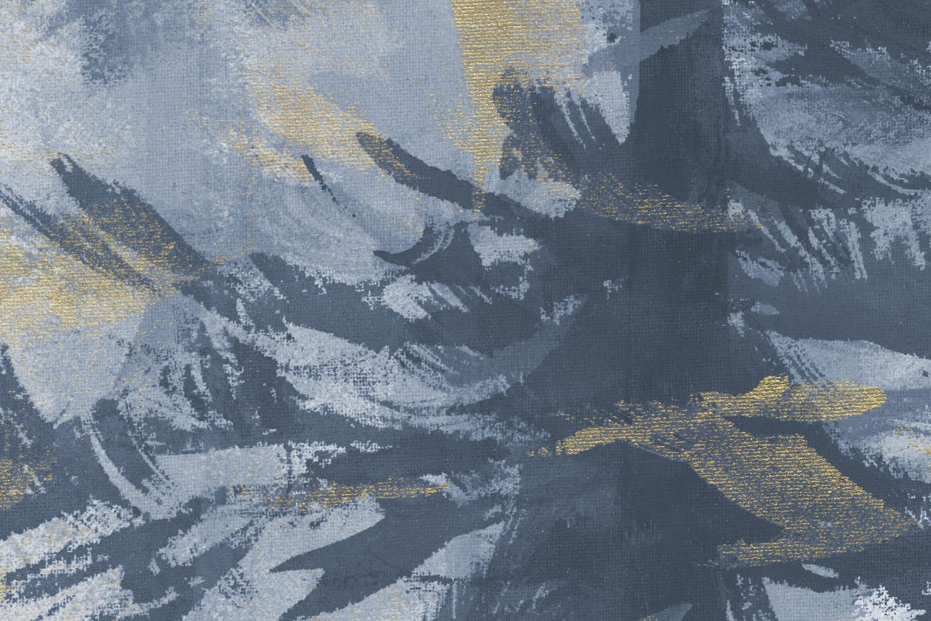 Daybreak Blue - Wallpaper | Rebel Walls