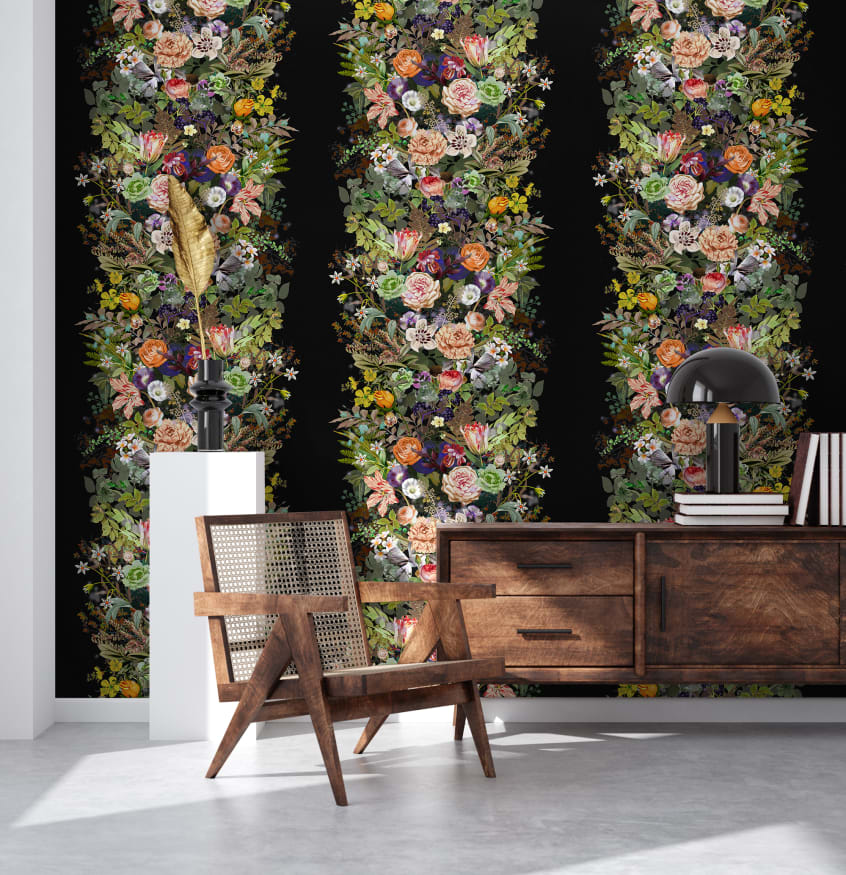 Flowerbed - Wallpaper | Rebel Walls