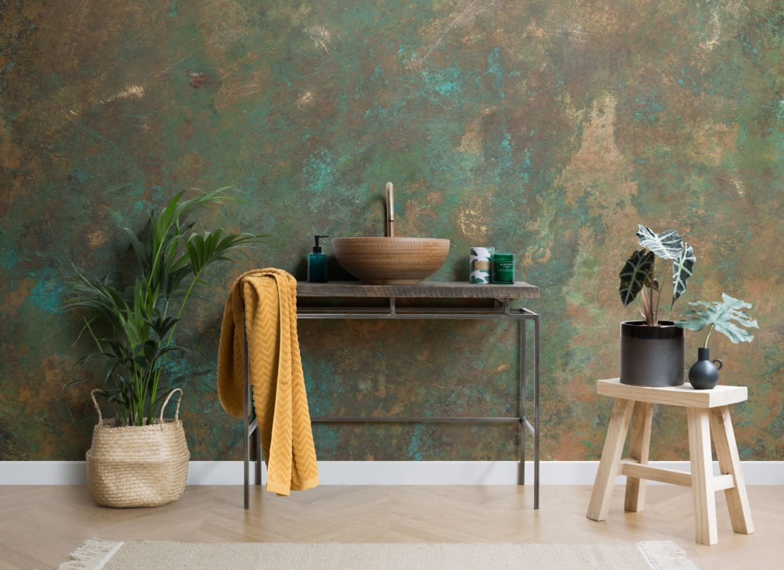 The Copper Wallpapers Dolomite Metallic Wallpaper In Copper – I Love