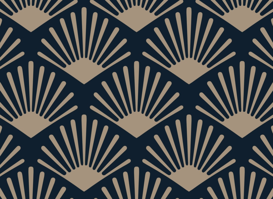 Padrao De Leque Art Deco