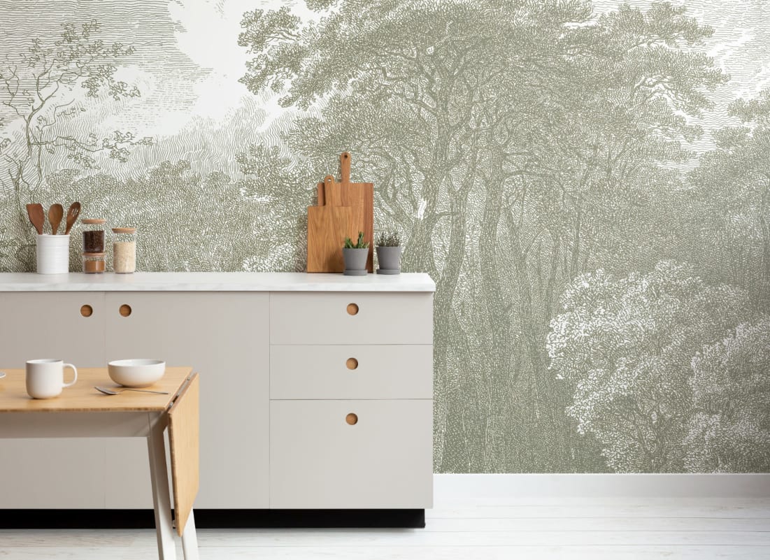 mural tree wallpaper