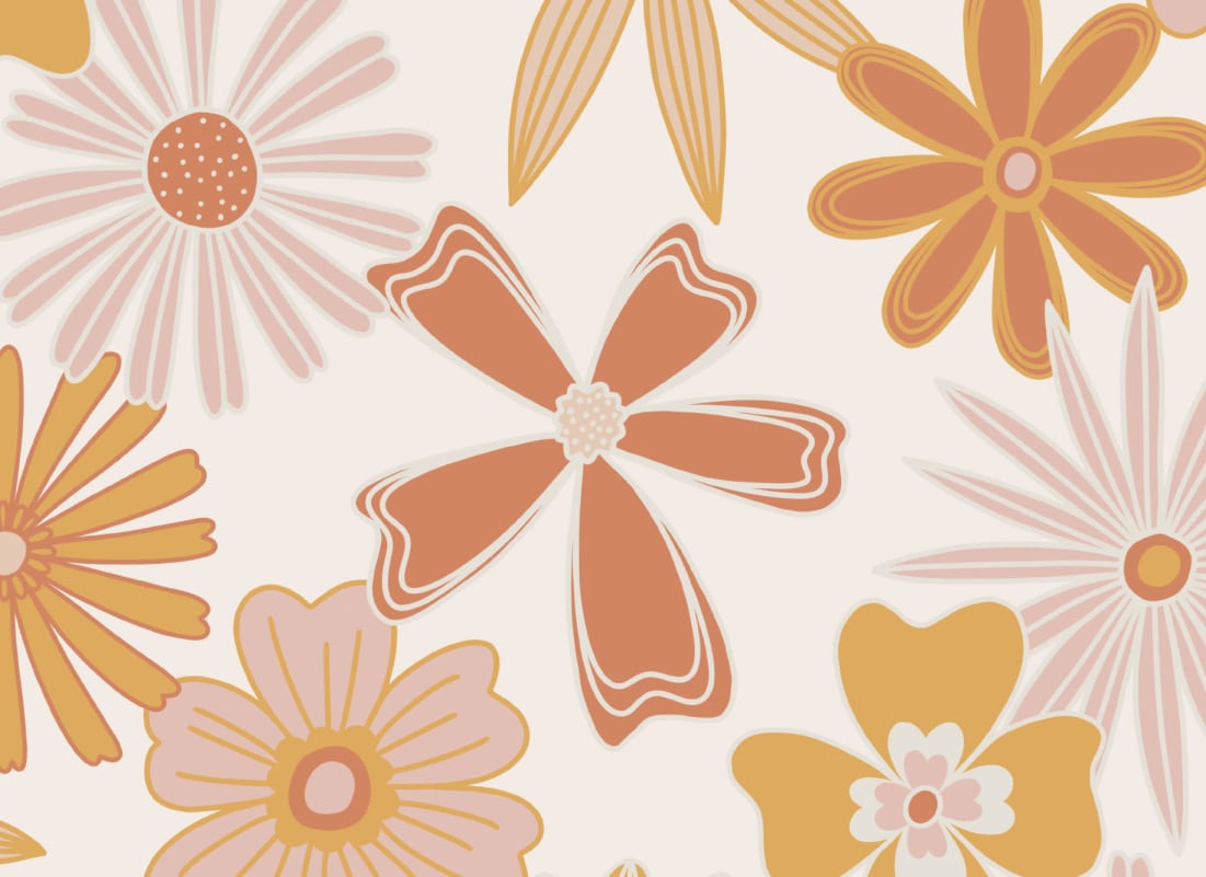 70s flowers