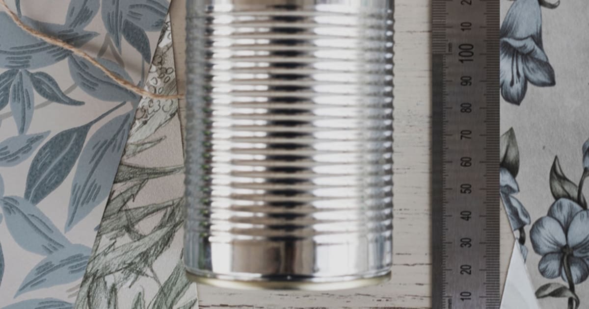 How To Make Plant Pots with Wallpaper | Sandberg Wallpaper