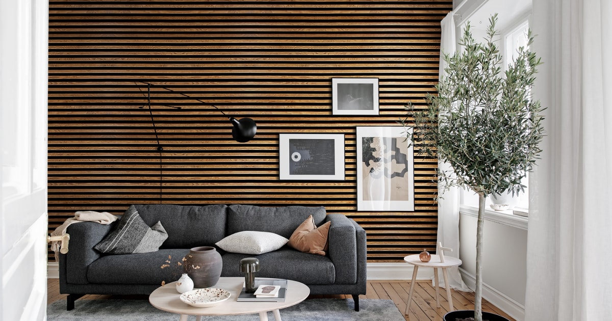 Rib Wood Horizontal - Rebel Walls