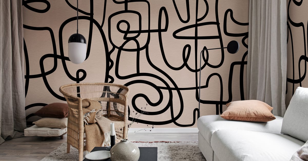 Artsy Soft Pink - Rebel Walls