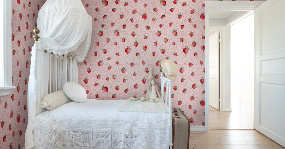 Berry Cute Pink - Rebel Walls