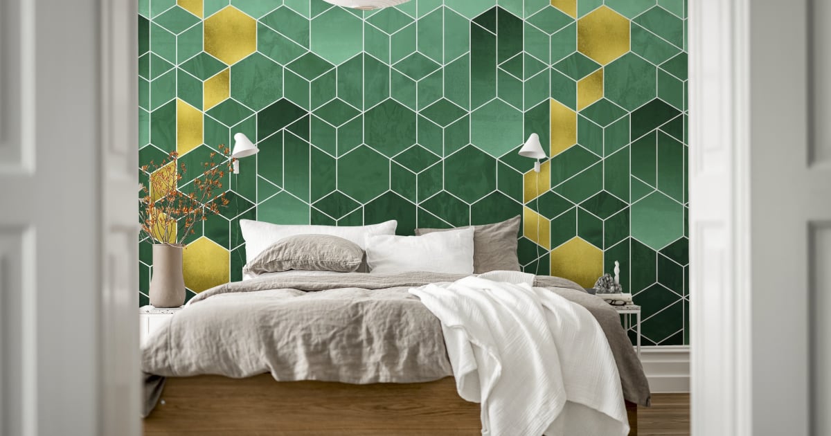 Gradient Geometry, Emerald - Rebel Walls