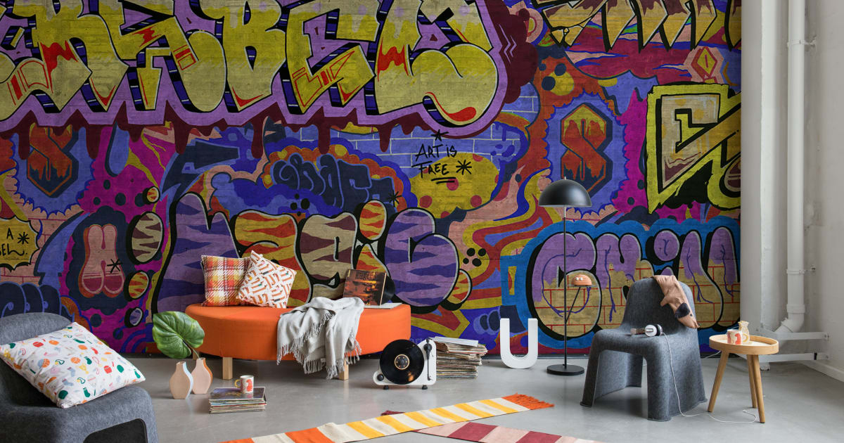 Graffiti, Colorful - Rebel Walls