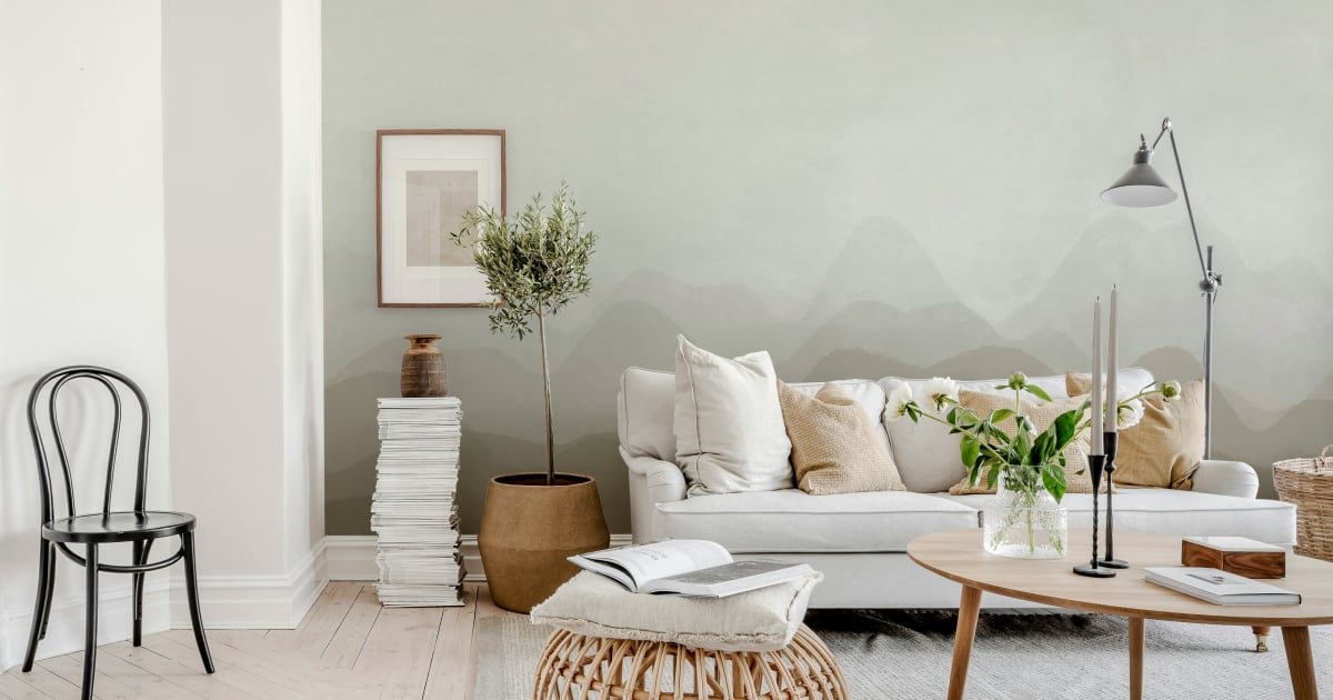 Gradient Flow, Beige - Rebel Walls