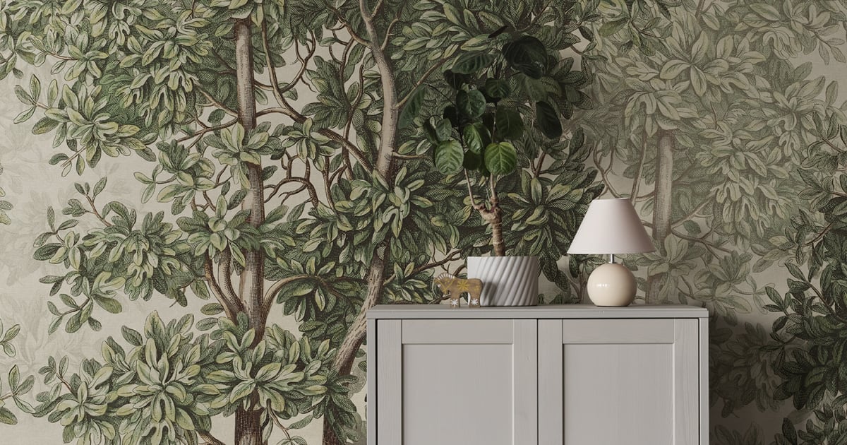 Charles Mural Tapet | Sandberg Wallpaper - Sandberg Wallpaper