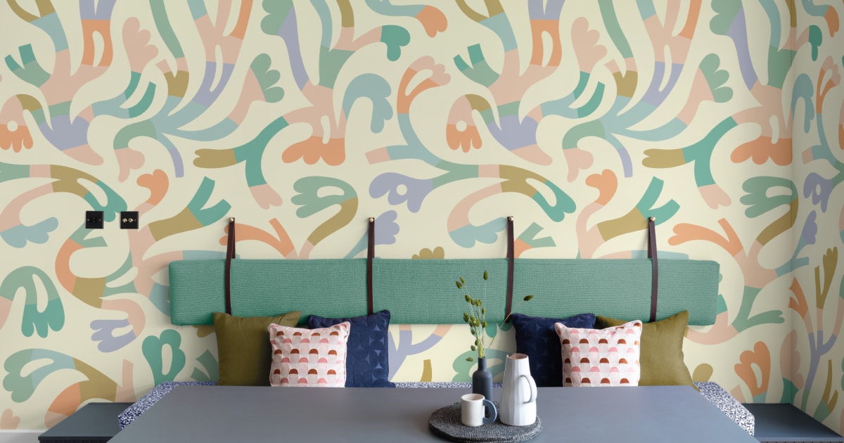 Elizabeth Olwen Flowstate Pastel Mural - Hovia