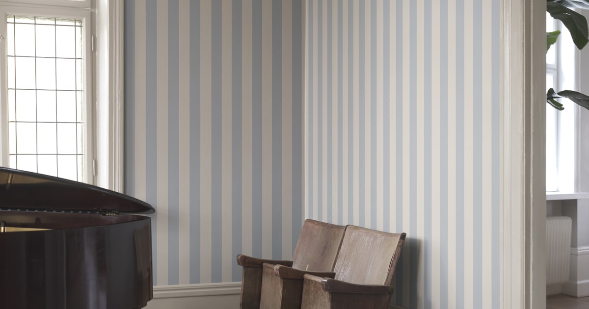 Sam Light Blue Wallpaper | Sandberg Wallpaper - Sandberg Wallpaper
