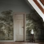 Whispering Forest, Green - Wallpaper | Rebel Walls