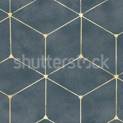Hexaeder, Blue | Extraordinary Wallpaper By Rebel Walls - Rebel Walls