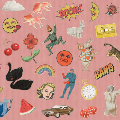 Patches Pink - Rebel Walls