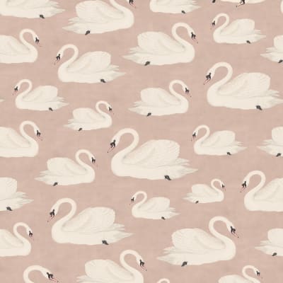 Whooper Swan Soft Pink - Rebel Walls