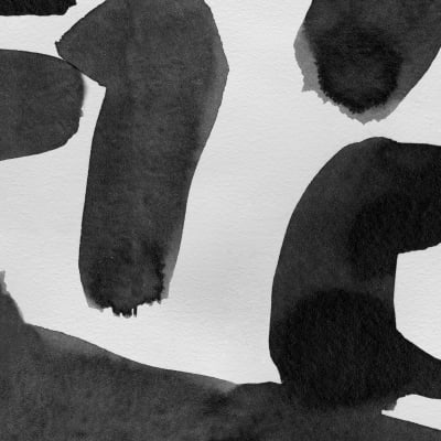 Wiggle Shapes, Graphite - Rebel Walls