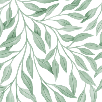 Giant Leaves, Light Green | Rebel Walls
