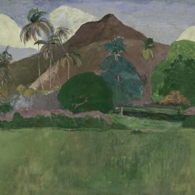 Tahitian Landscape, Green - Rebel Walls