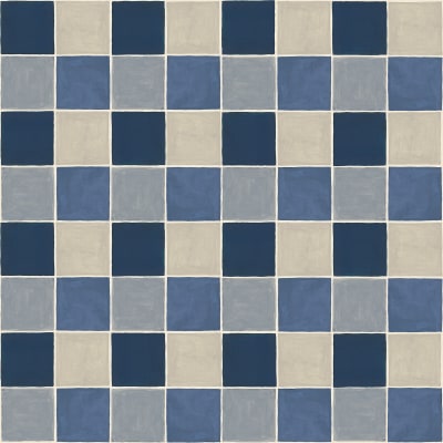 Tile, Blue | Free Shipping | Rebel Walls - Rebel Walls