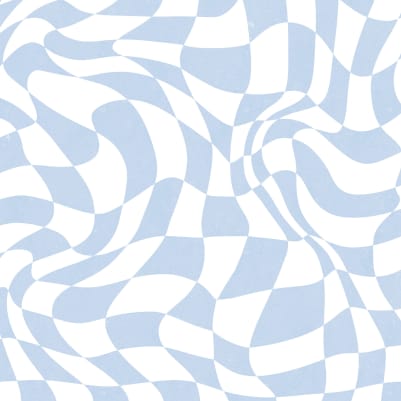 Psychedelic Chess Blue - Rebel Walls