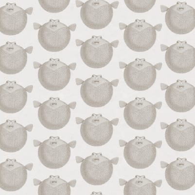Puffer Fish White - Rebel Walls