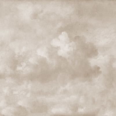 Vintage Clouds, Beige - Rebel Walls
