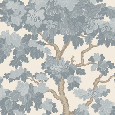 Eken, Light Blue Wallpaper | Sandberg Wallpaper - Sandberg Wallpaper