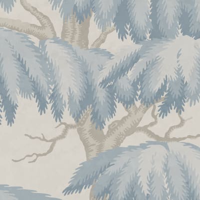 Alba Mural, Light Blue Wallpaper | Sandberg Wallpaper | 50 Years ...