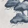 Poetic Trees, Light Blue Wallpaper | Rebel Walls - Rebel Walls