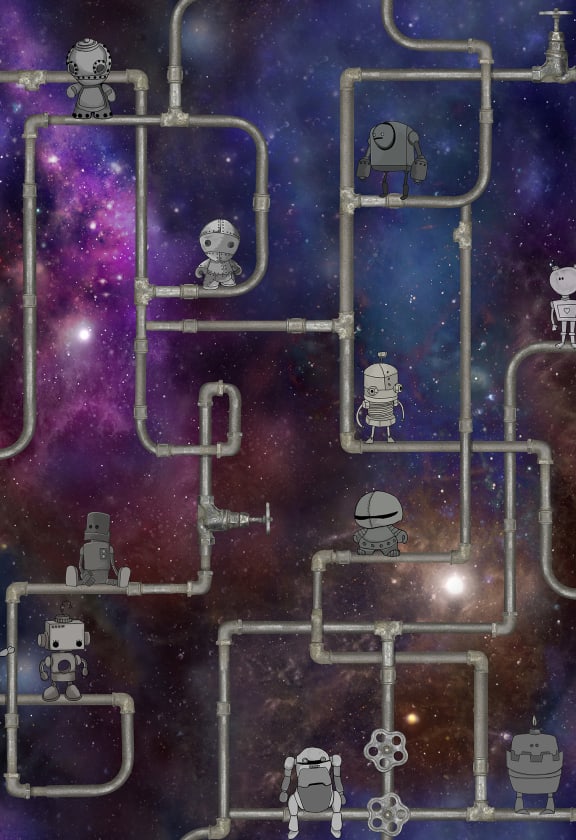 We Are Robots, Stardust - Wallpaper | Rebel Walls
