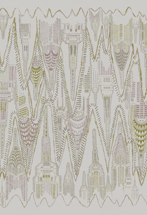 Manhattan, Dawn - Wallpaper | Rebel Walls Manhattan, Dawn - Wallpaper | Rebel Walls