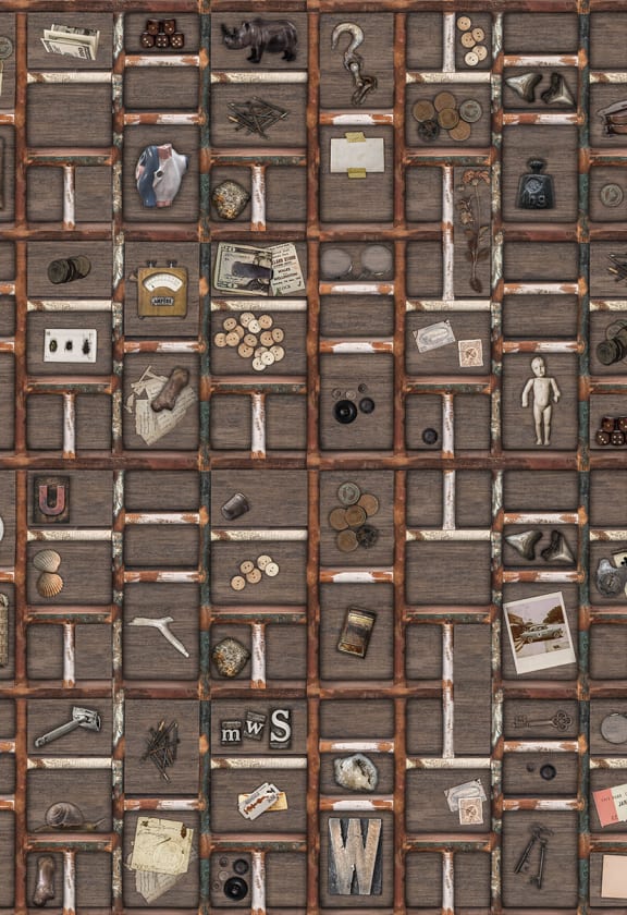 The Memory Box - Wallpaper | Rebel Walls