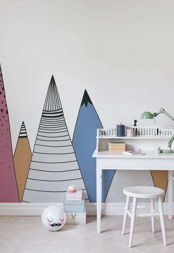 Mountain Ridge, Color - 벽지 | Rebel Walls