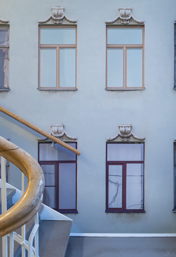 Window Row - Wallpaper | Rebel Walls