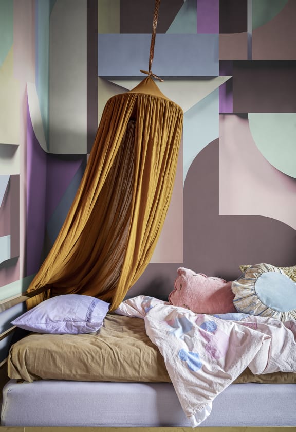 Caroline Pastel - Wallpaper | Rebel Walls