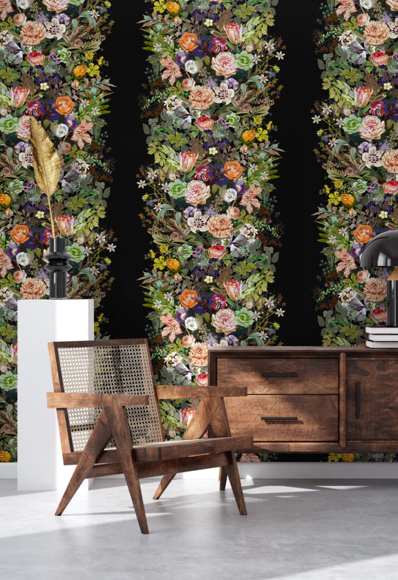 Flowerbed - Wallpaper | Rebel Walls
