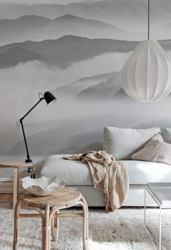 Calm Mountains - Wallpaper | Rebel Walls