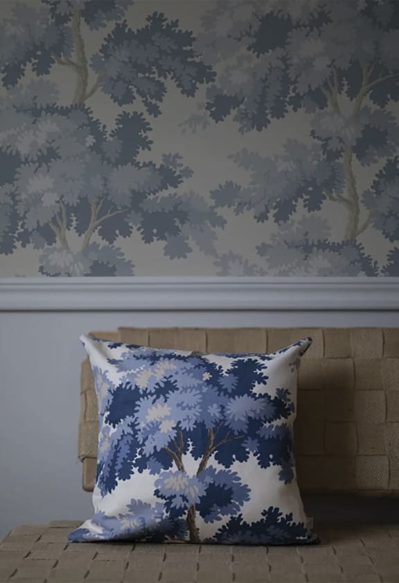 Raphael Light Blue - Wallpaper | Sandberg Wallpaper