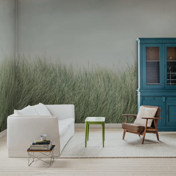 Scandinavian Reed, Green | Rebel Walls