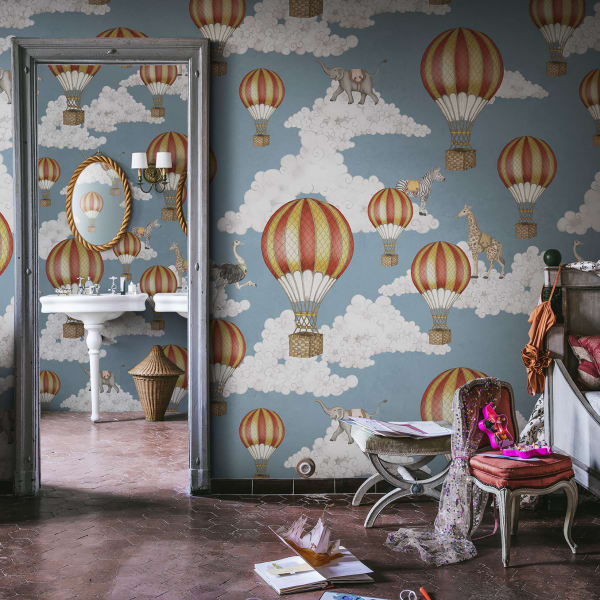 Dreamscape Baby Blue - Rebel Walls