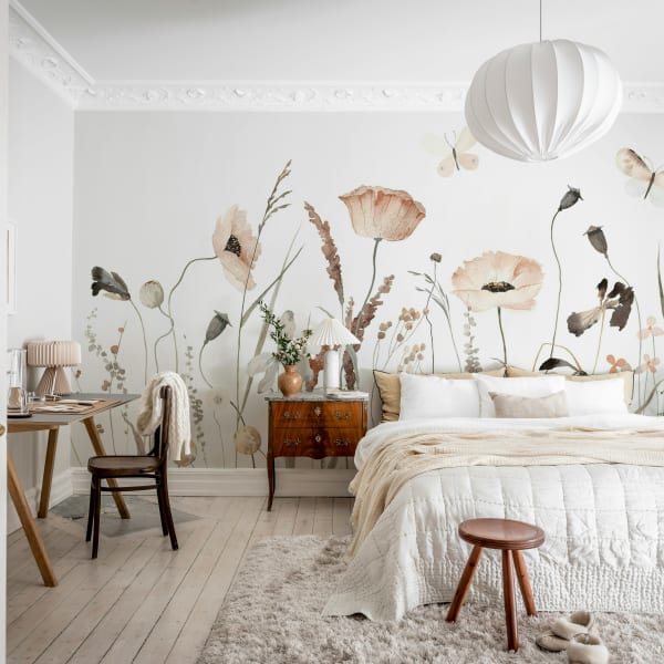 Delicate Meadow, Pastel | Rebel Walls