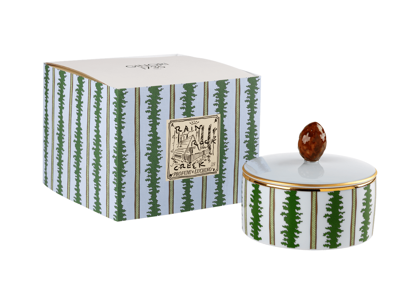 Rain Rock Creek Trinket box | GINORI 1735