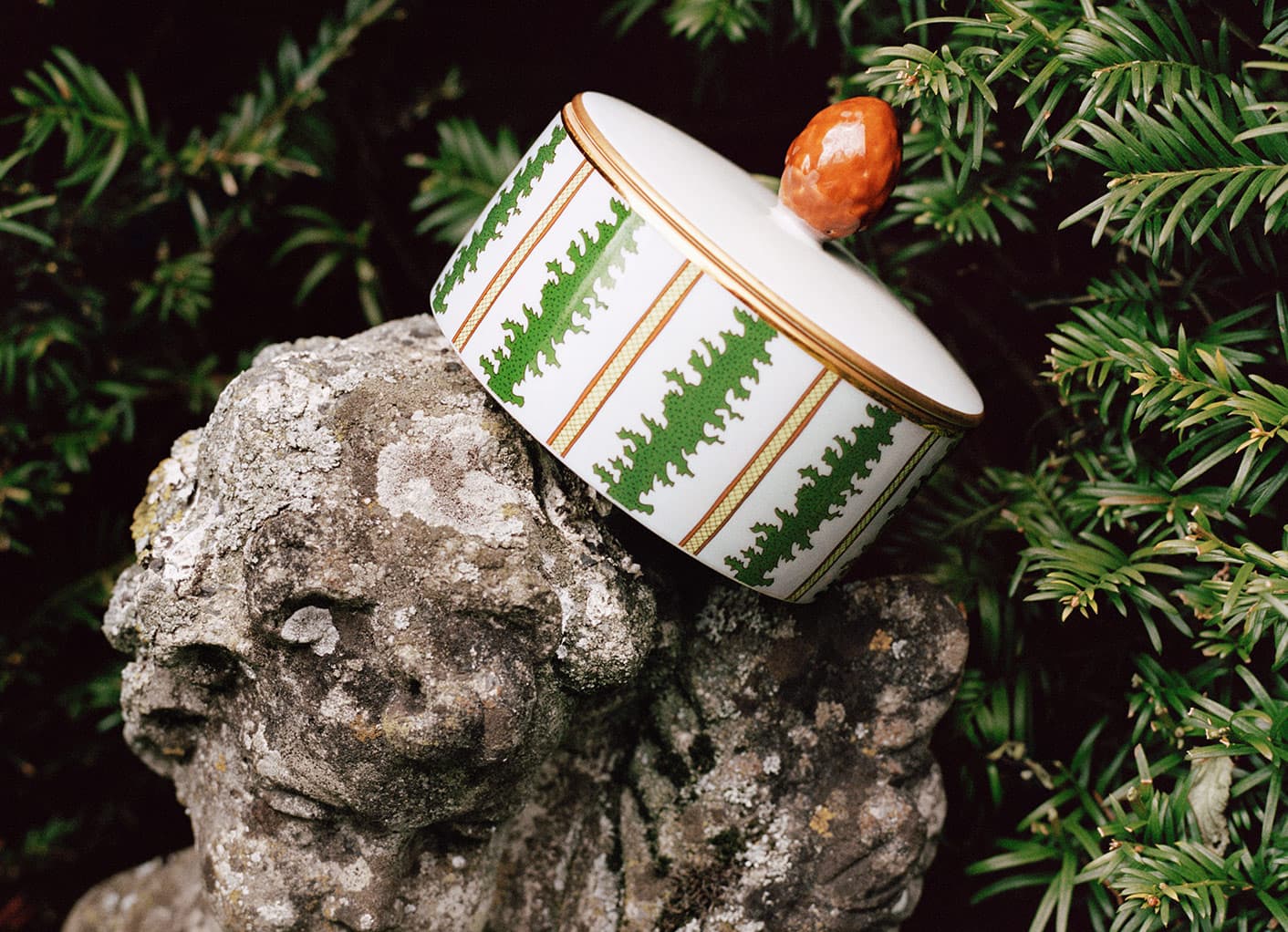 Rain Rock Creek Trinket box | GINORI 1735