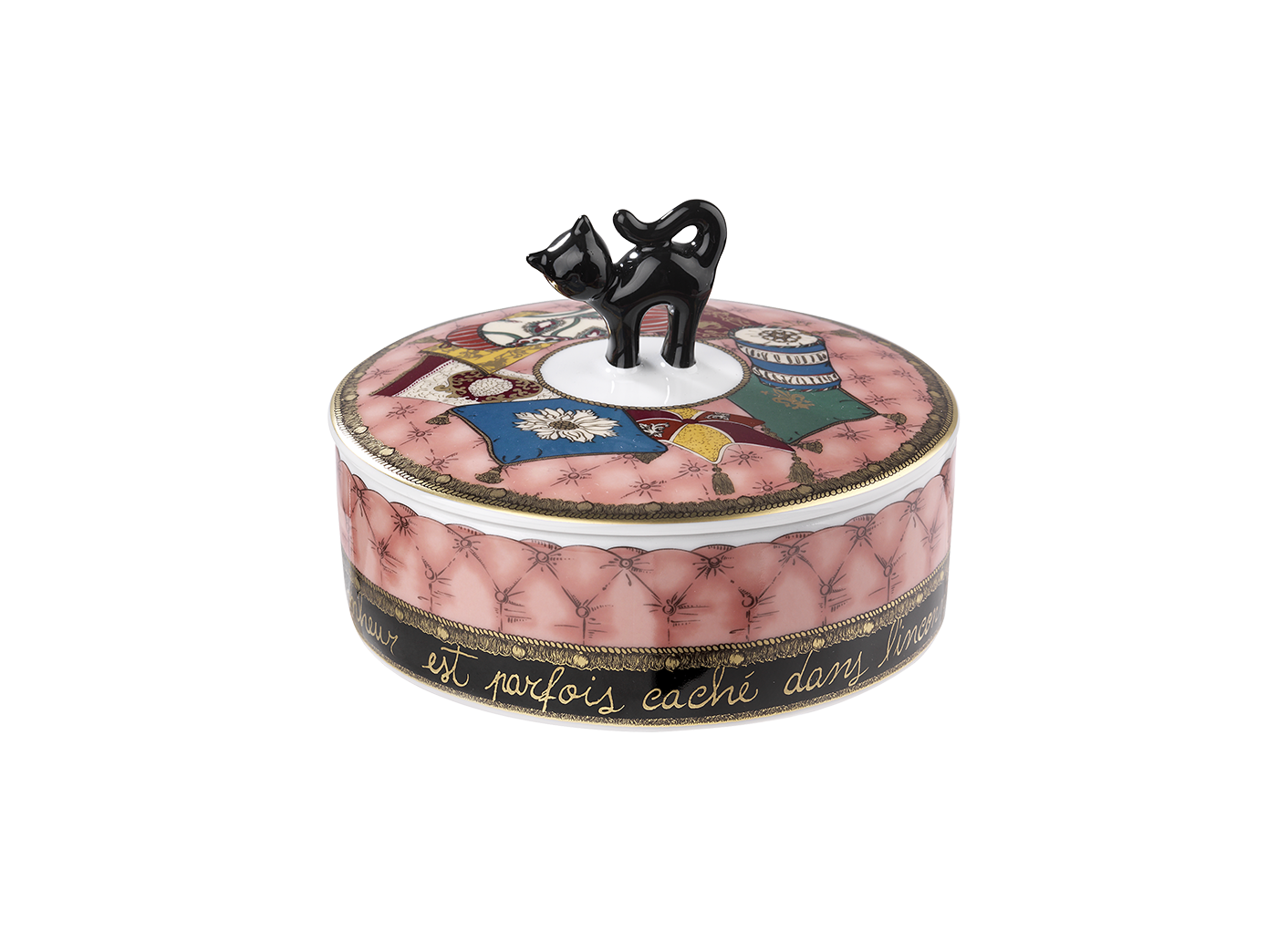 Boîte décorative Chat - personnalisable | GINORI 1735