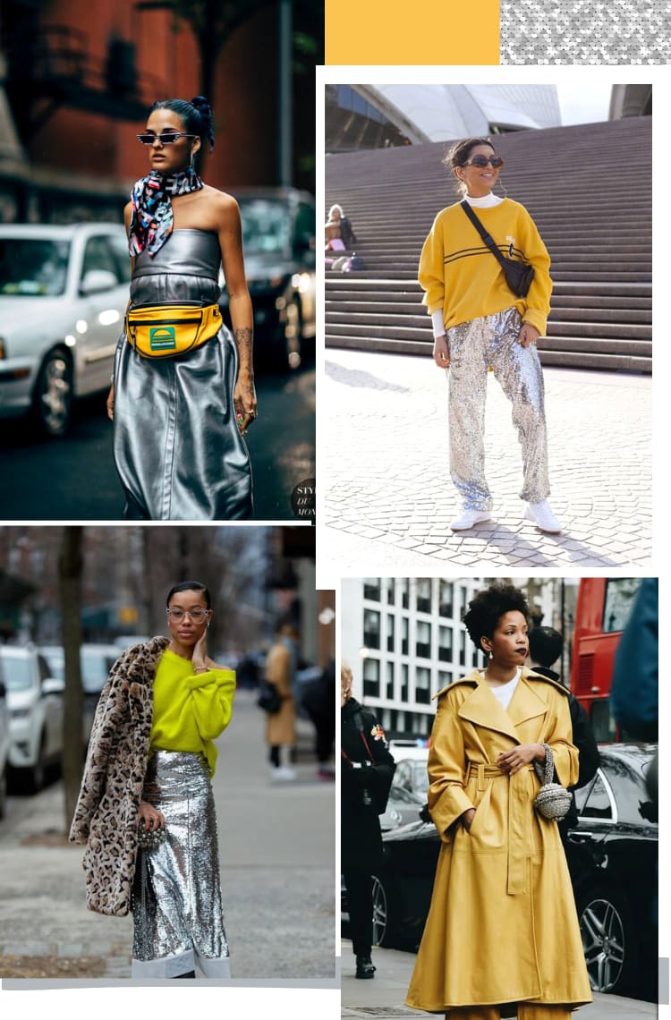 Prata é a cor mais trendy: 8 formas de usar a cor nos seus looks ...